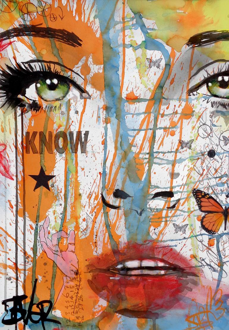 know Drawing by LOUI JOVER | Saatchi Art
