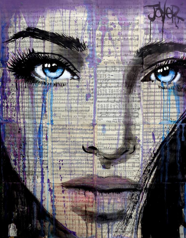 velvet Drawing by LOUI JOVER | Saatchi Art