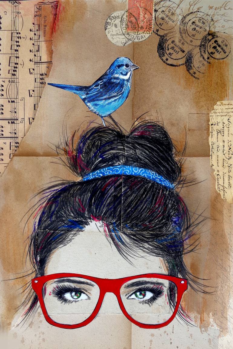 solo days Drawing by LOUI JOVER | Saatchi Art