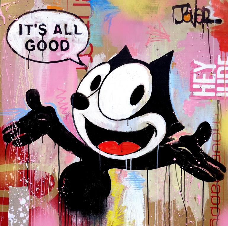 it's all good Painting by LOUI JOVER | Saatchi Art