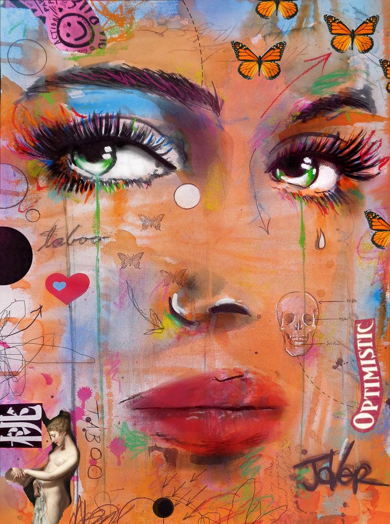 taboo you Drawing by LOUI JOVER | Saatchi Art