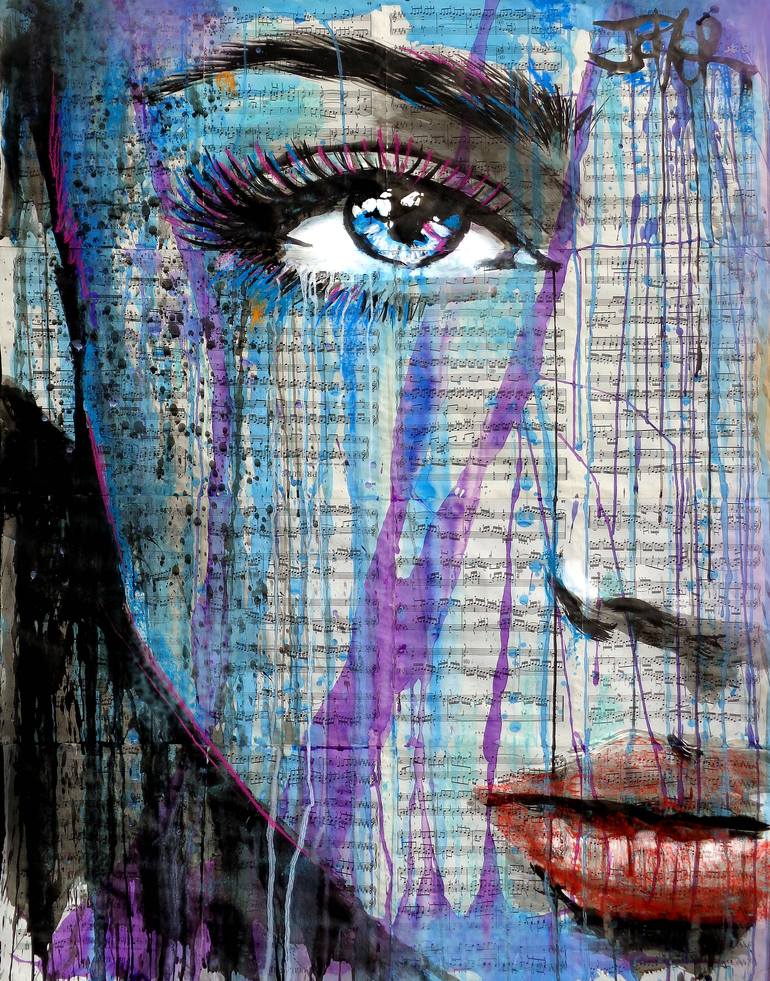 opacity Drawing by LOUI JOVER | Saatchi Art