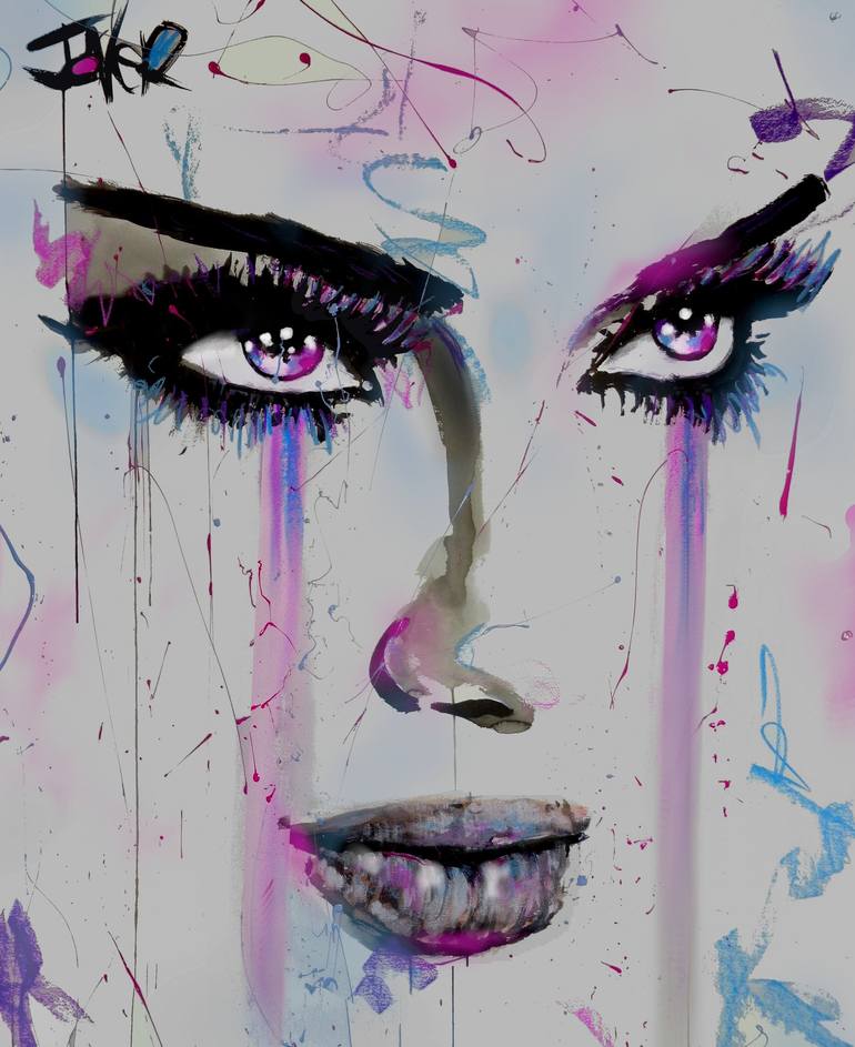 dare Drawing by LOUI JOVER | Saatchi Art