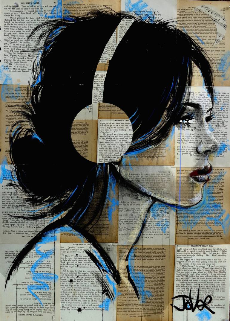 borderline Drawing by LOUI JOVER | Saatchi Art