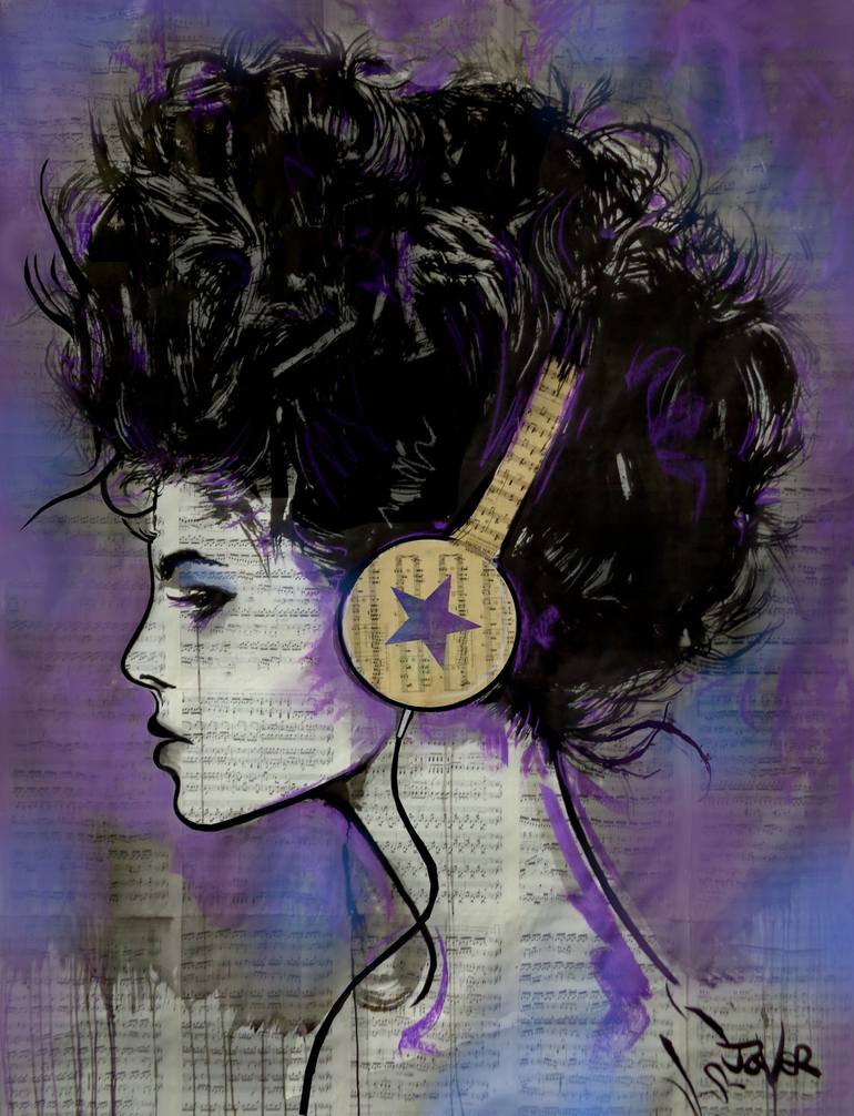 soundscape Drawing by LOUI JOVER | Saatchi Art