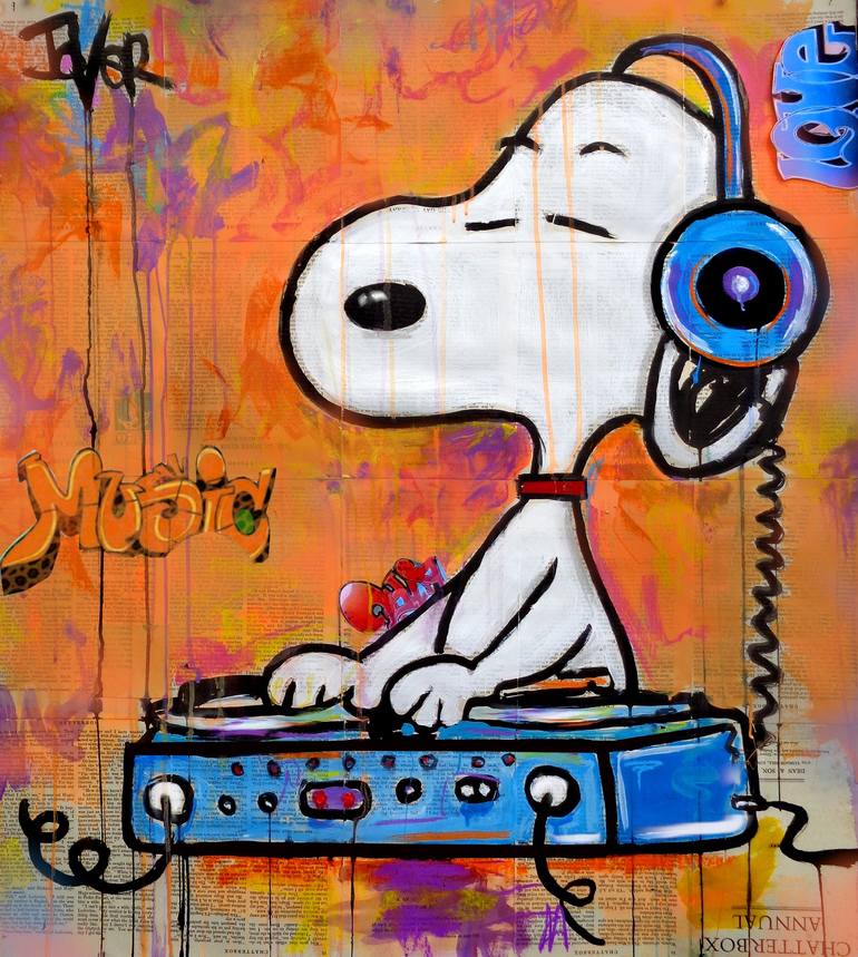 snoop DJ Drawing by LOUI JOVER | Saatchi Art