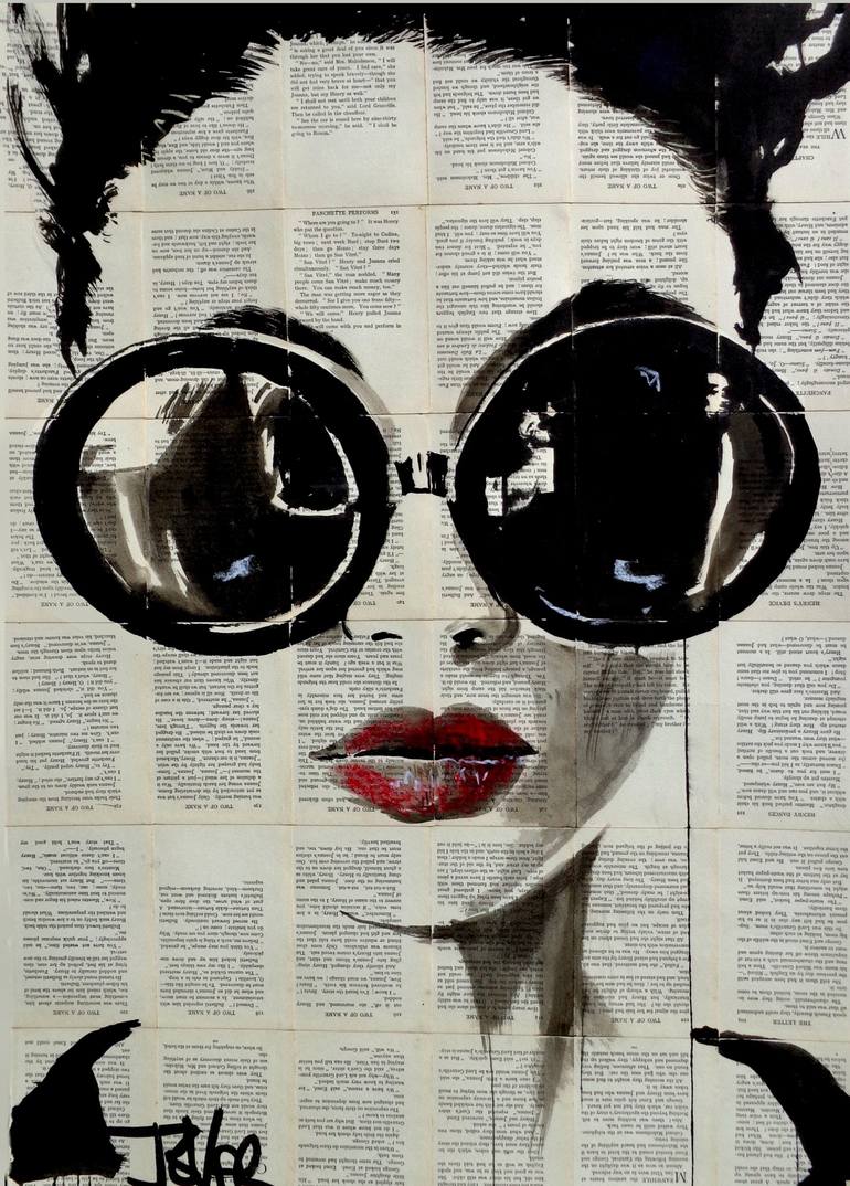 tropez Drawing by Loui Jover | Saatchi Art