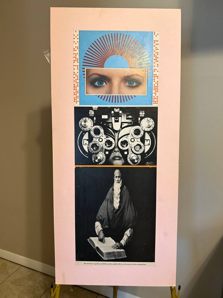Pillars of Perception Collage by Horatio Lotuaco | Saatchi Art