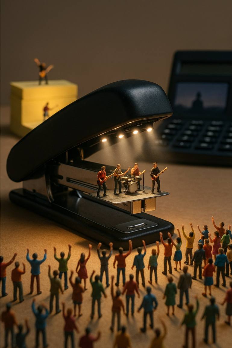 Stapler Stage - Limited Edition of 10 Printmaking by Alysha Clayton ...