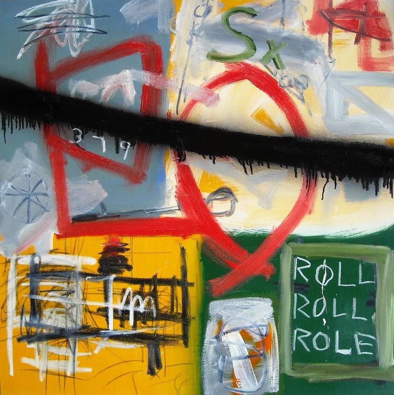 Roll Painting by Alan Taylor Jeffries | Saatchi Art