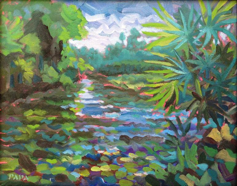 River View Painting by Ralph Papa | Saatchi Art