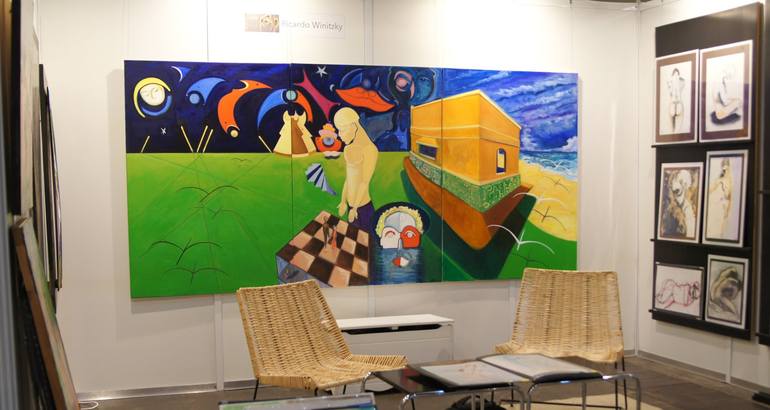 The Paths of Life Painting by Ricardo Winitzky | Saatchi Art