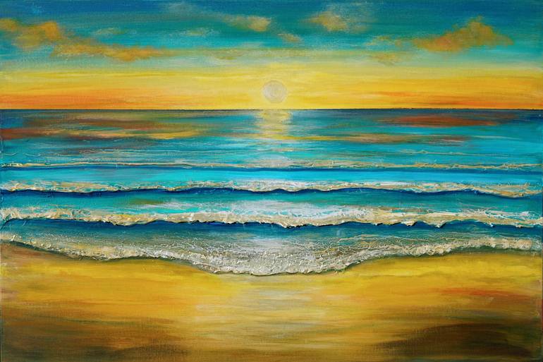 Fresh Tide Painting by Amanda Dagg | Saatchi Art