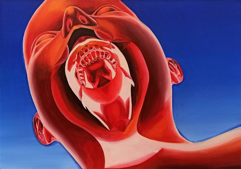 Phantom XII Painting by Sebastian Konrad Sleczka | Saatchi Art