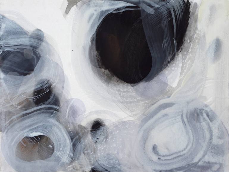 Rock Water Air series 2 (paintings) no. 3 Painting by Stephanie ...