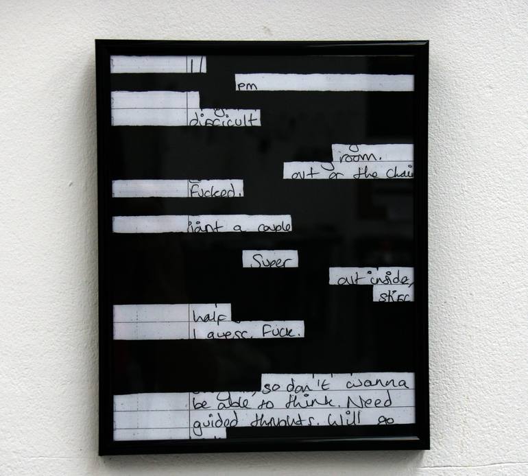 Untitled (Line Difficult) Painting by Sarah Pryor | Saatchi Art