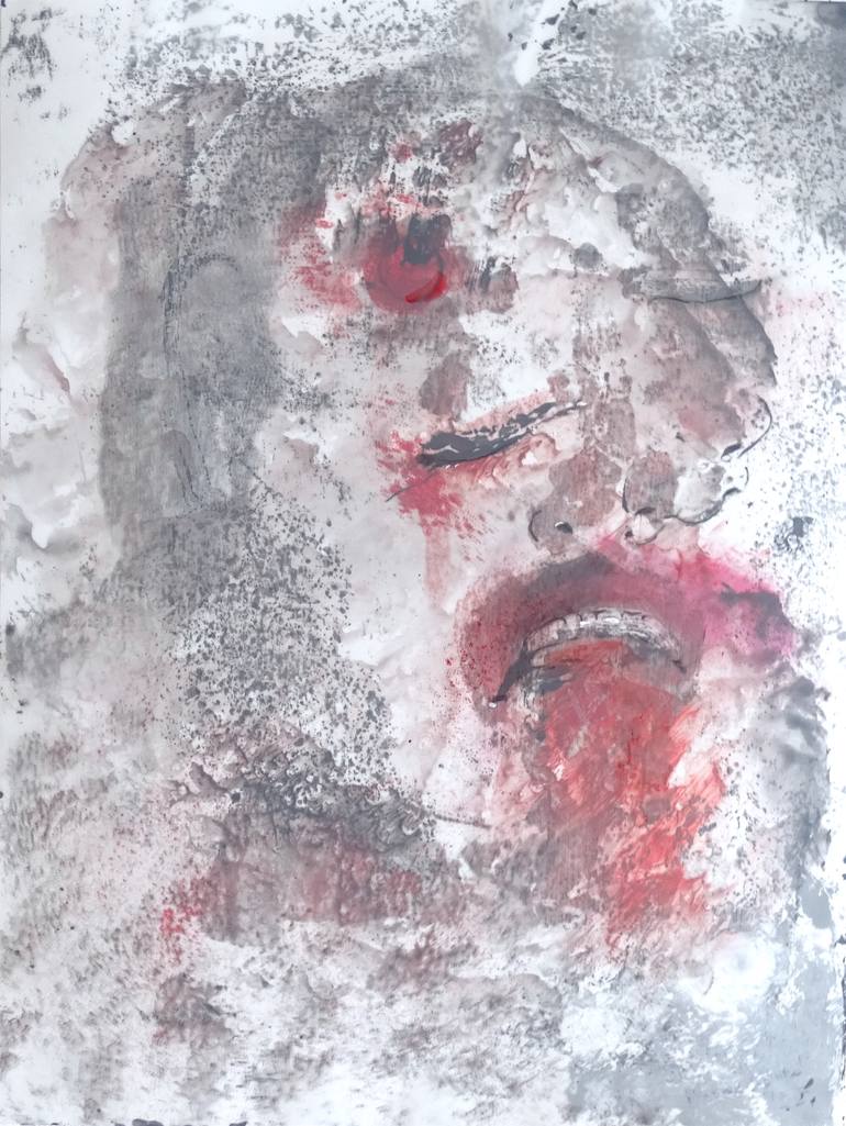 The Shot Painting by Catalina Viejo Lopez De Roda | Saatchi Art