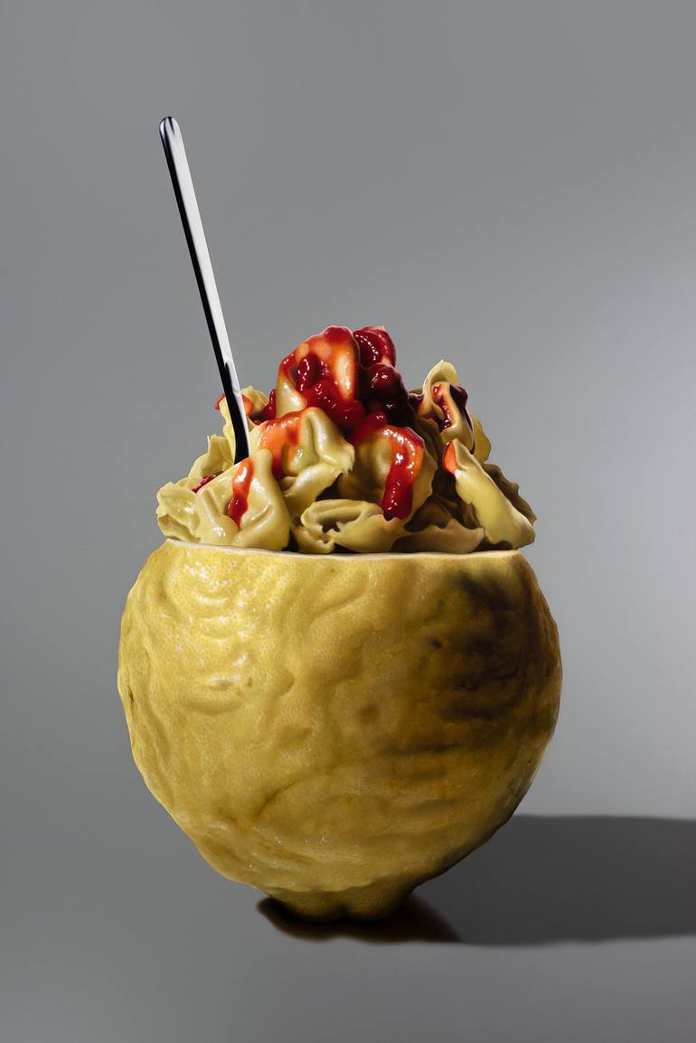 GOURMET Painting by Christian Carlini | Saatchi Art