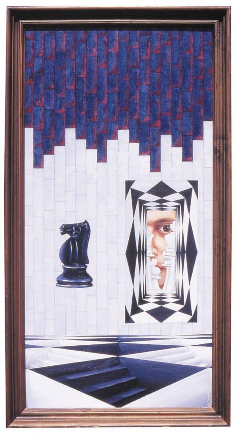 Post Blunder Painting by Tony Boucher | Saatchi Art