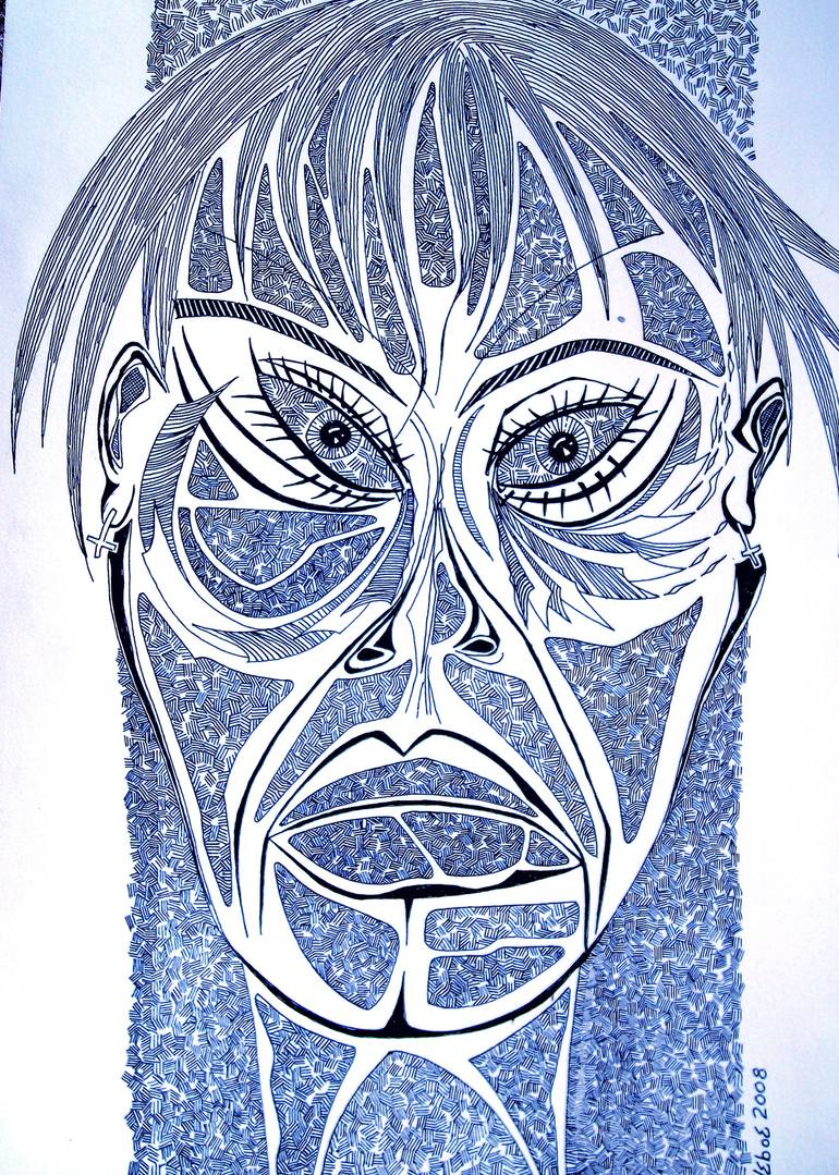 Death Drawing by Roger Hilleboe | Saatchi Art