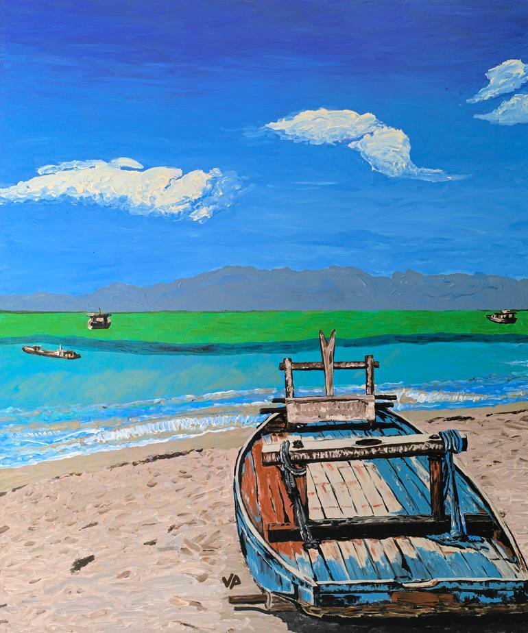 Itamaracá Painting by Jefferson Pacheco | Saatchi Art United Arab Emirates