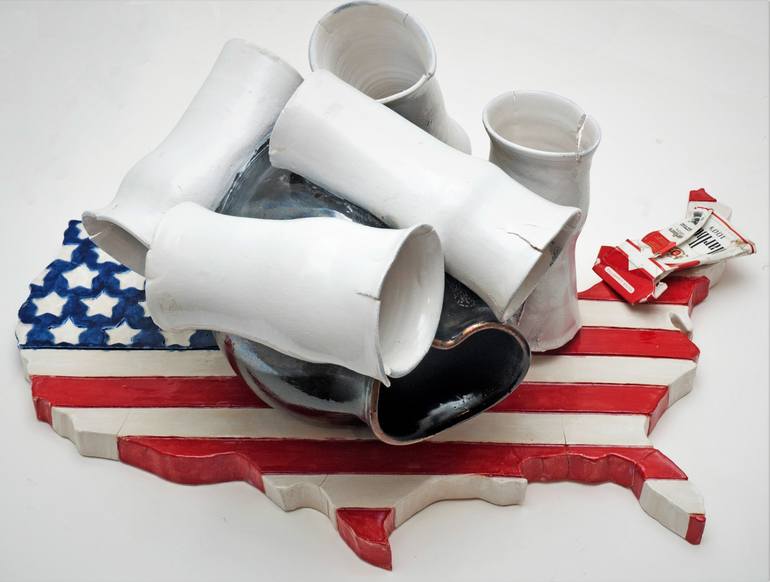 I Can't Breathe (In Memory of Eric Garner) Sculpture by Joe Pinkelman ...