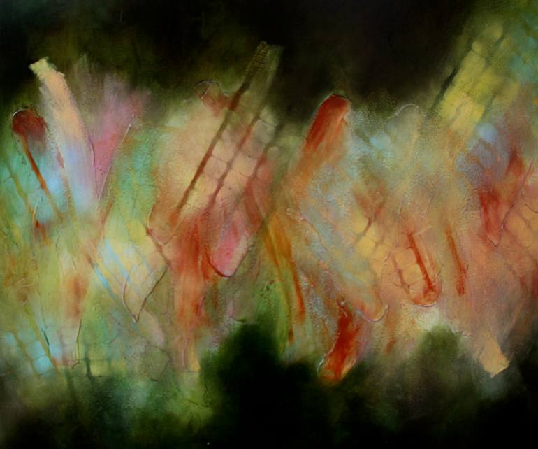 Cementerio Panel II Painting by Tyler Dillingham | Saatchi Art