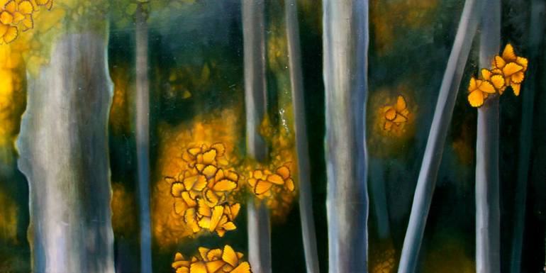 Migration Panel I Painting by Tyler Dillingham | Saatchi Art