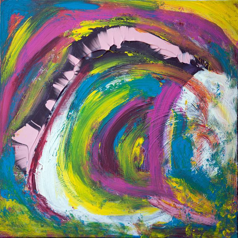 Let me go! Painting by Žiga Korent | Saatchi Art