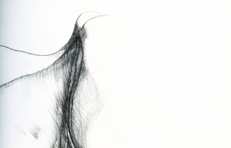 insinuation of shapes Drawing by Adam Schutt | Saatchi Art