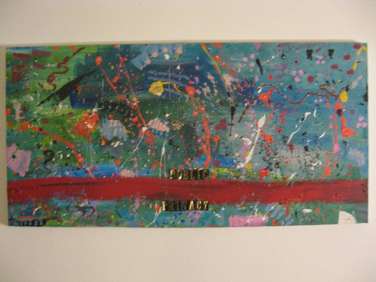 Public Privacy Painting by Anne Marie | Saatchi Art