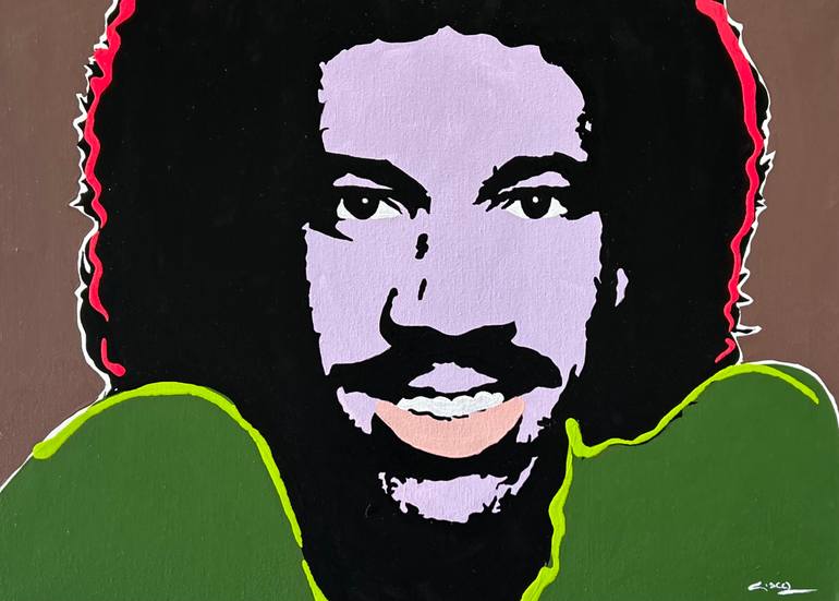 STILL (LIONEL RICHIE) Painting by Francisco Manzo | Saatchi Art