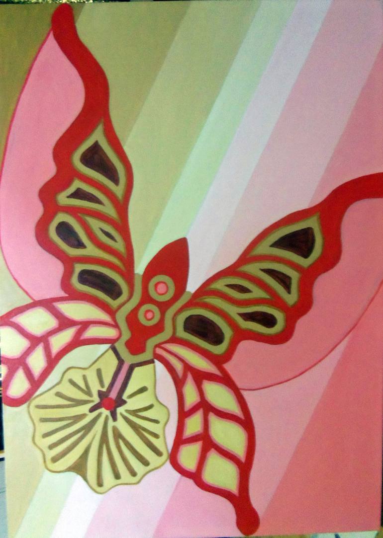 Miltonia spectabilis Painting by Izmi Ardiansyah | Saatchi Art