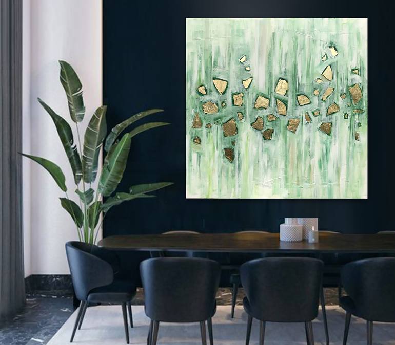 ViRiDESCENCE Painting by Linnea Heide | Saatchi Art