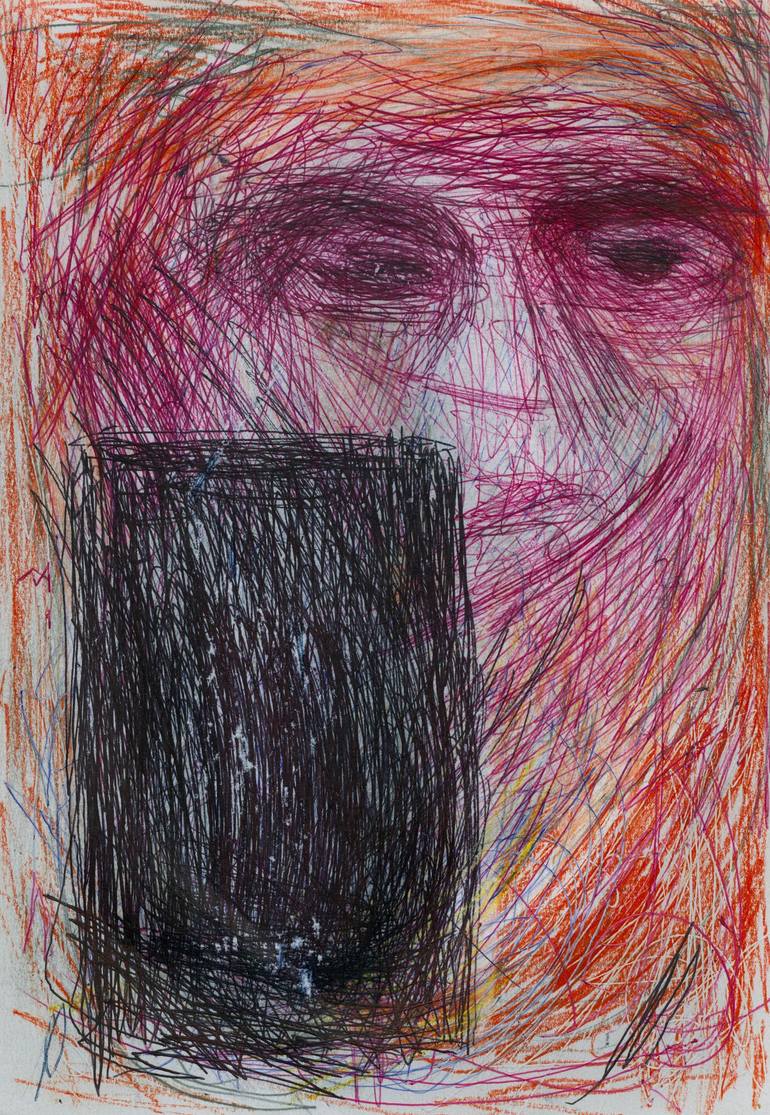 The Artists Block Drawing by Richard Ashworth | Saatchi Art