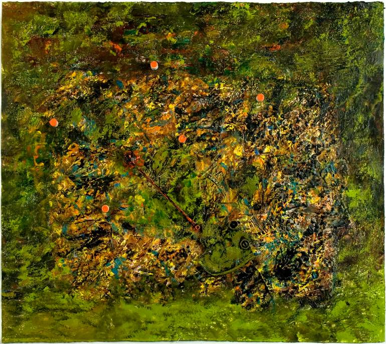 Battlefield Painting by BASCHA MON | Saatchi Art