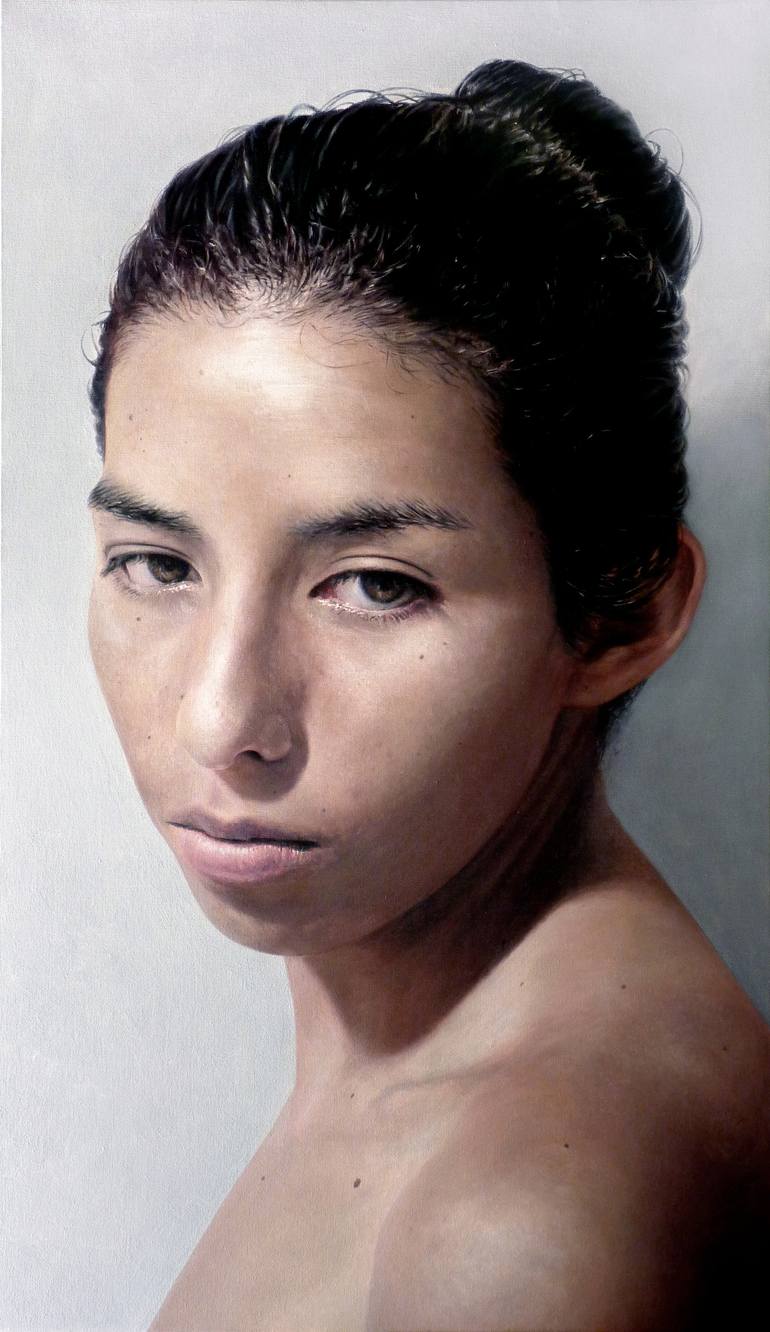 The swimmer Painting by Marcos Rey | Saatchi Art