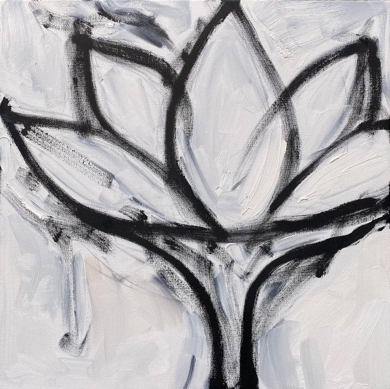 Lotus Painting by Keven Lock | Saatchi Art