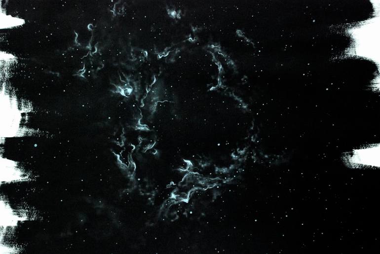 Soul Nebula Drawing by Liene Pulture | Saatchi Art