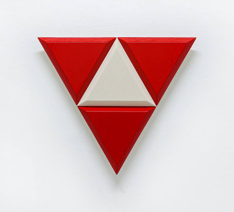 Love Triangle Painting by Kurt Hickson | Saatchi Art