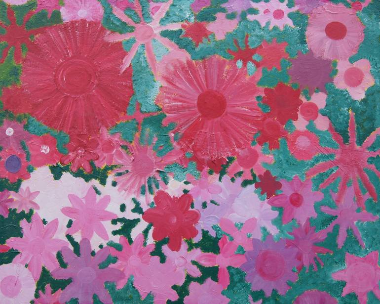 Flowers Painting by joe dog | Saatchi Art