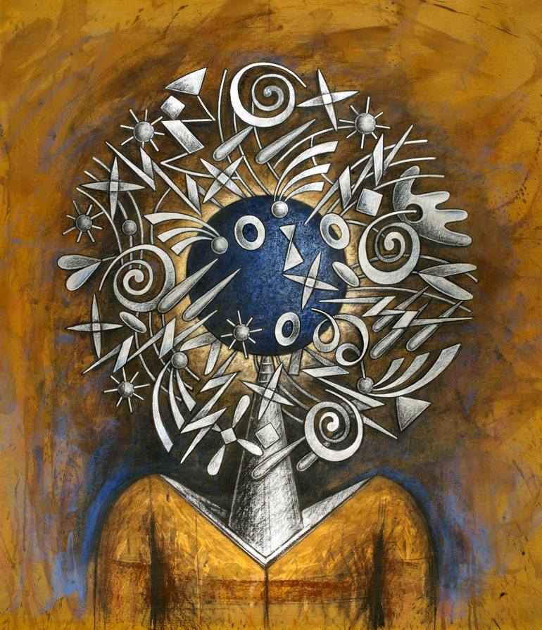 The Astronomer Drawing by Jeremy Morgan | Saatchi Art