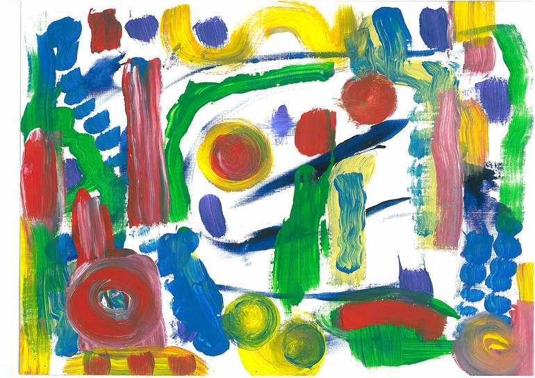 Child's Play Painting by Russell Nightingale | Saatchi Art