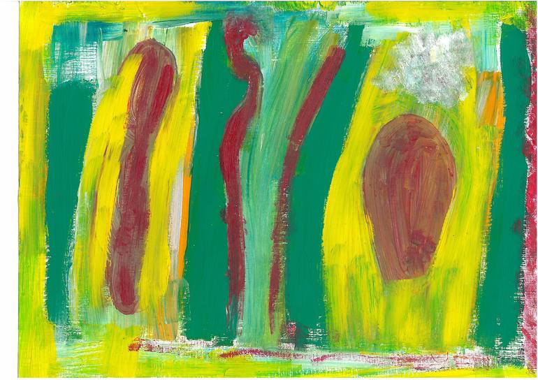Before Adam and Eve Painting by Russell Nightingale | Saatchi Art