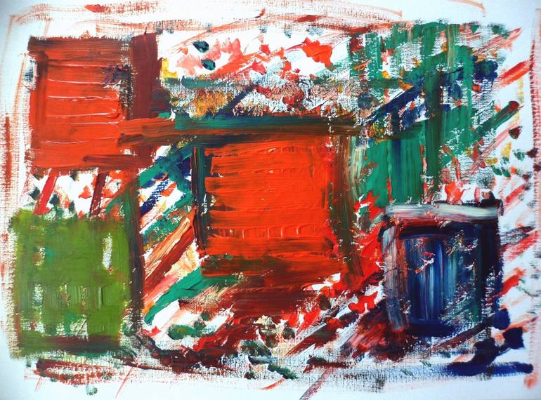 Mixed Emotions Painting by Russell Nightingale | Saatchi Art