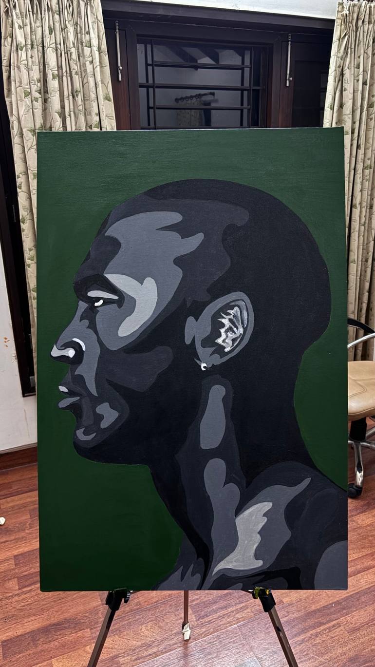 Michael Jordan Painting by Madhav Bansal | Saatchi Art