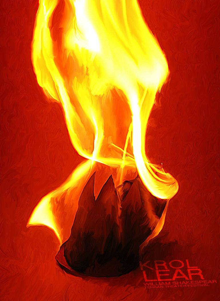 Krol Lear Painting by yahya pakdel | Saatchi Art