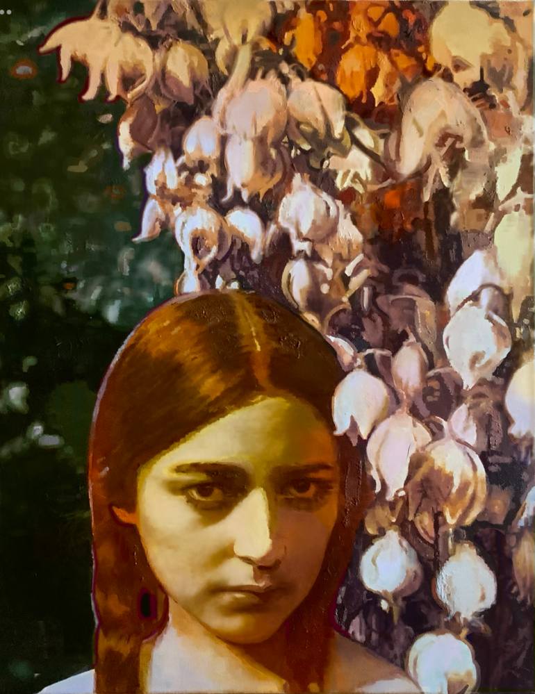 Under the yucca Painting by Irisha Pavlenko | Saatchi Art