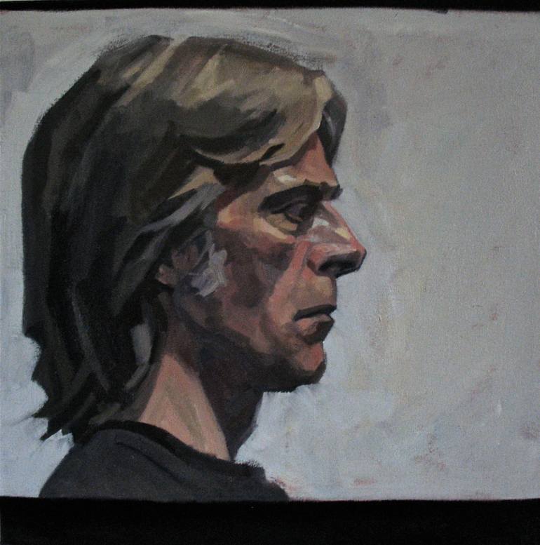 Self Portrait 1 Painting by stephen pickles | Saatchi Art