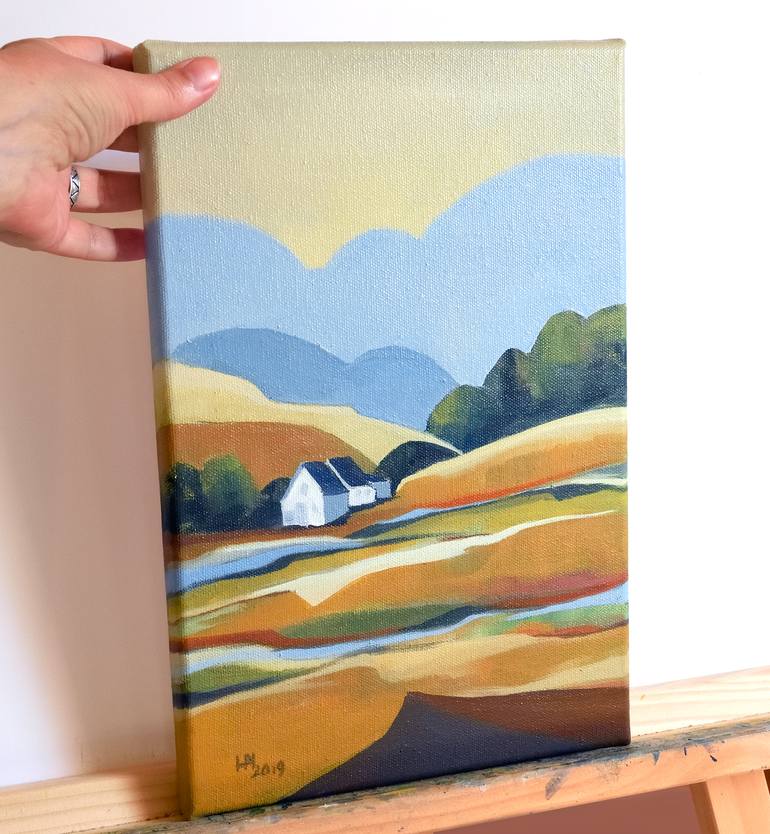 End of October Painting by Aniko Hencz | Saatchi Art